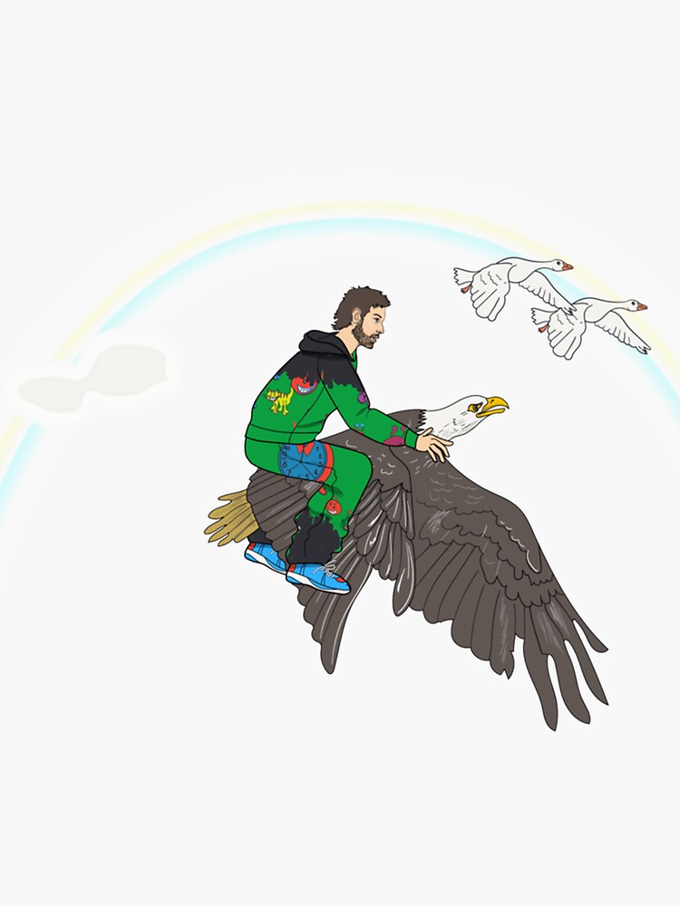 "The flying baron Classic" Sticker by PattySweeney | Redbubble