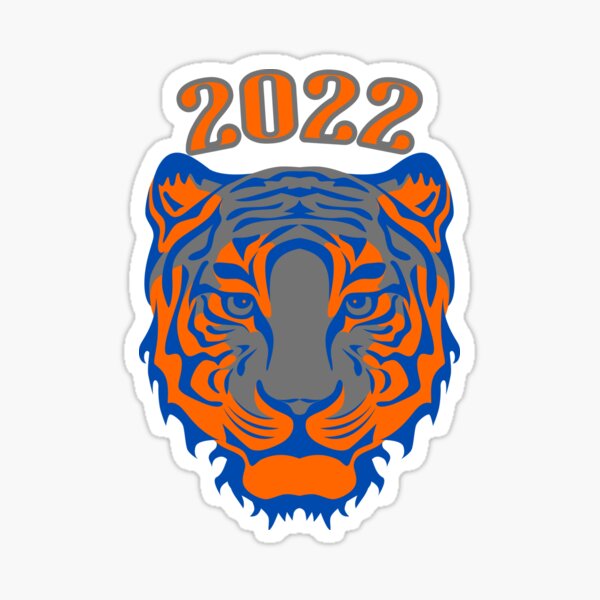"YEAR OF THE TIGER LUCKY COLORS" Sticker for Sale by rodelyn | Redbubble