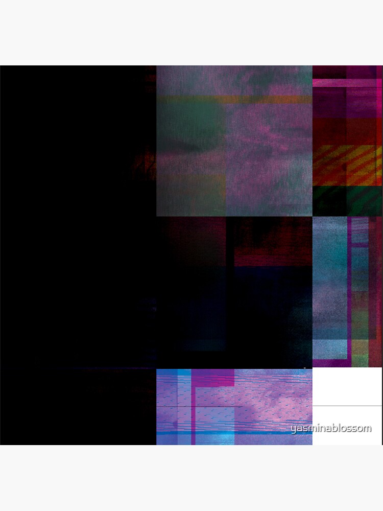 "glitch tile" Sticker for Sale by yasminablossom | Redbubble