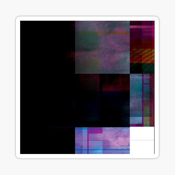 "glitch tile" Sticker for Sale by yasminablossom | Redbubble