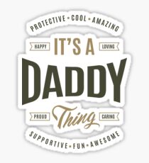 Daddy: Stickers | Redbubble