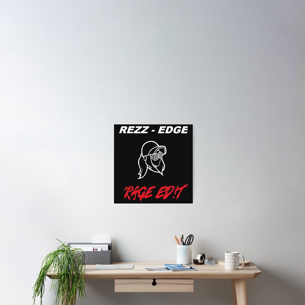 "REZZ LOGO" Poster by ynunnerye9 | Redbubble