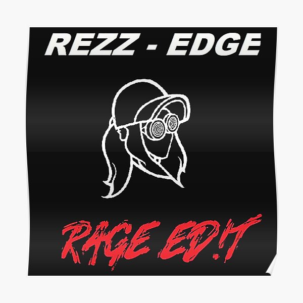 "REZZ LOGO" Poster by ynunnerye9 | Redbubble