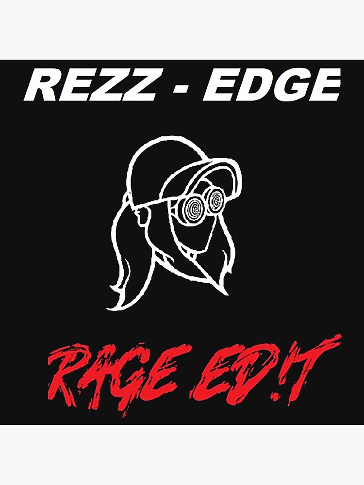 "REZZ LOGO" Sticker for Sale by ynunnerye9 | Redbubble