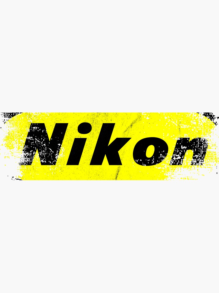 "Nikon Retro 1960s Logo" Sticker for Sale by neilcooperphoto | Redbubble