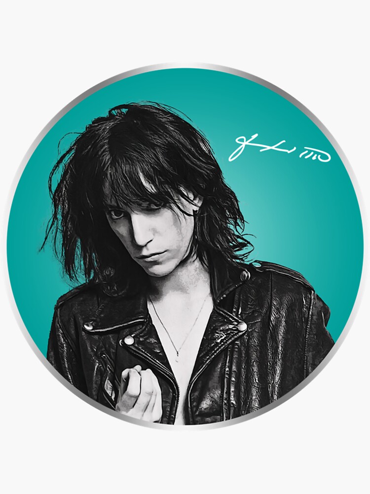 "Signature Patti Smith Gifts For Fans " Sticker for Sale by NatashaHow ...
