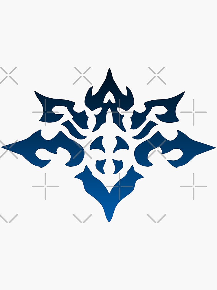 "Legacy Mark - Blue - Final Fantasy XIV" Sticker for Sale by JoshDJX ...