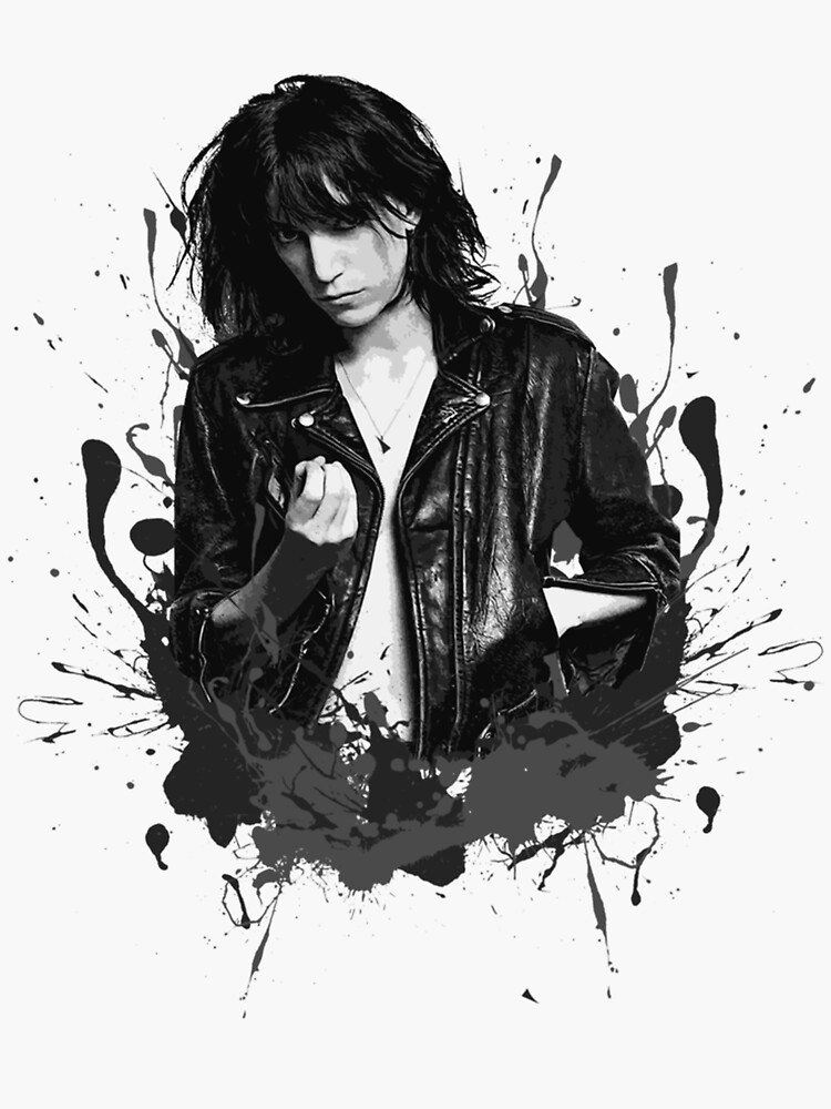"Patti Smith " Sticker by NatashaHow | Redbubble