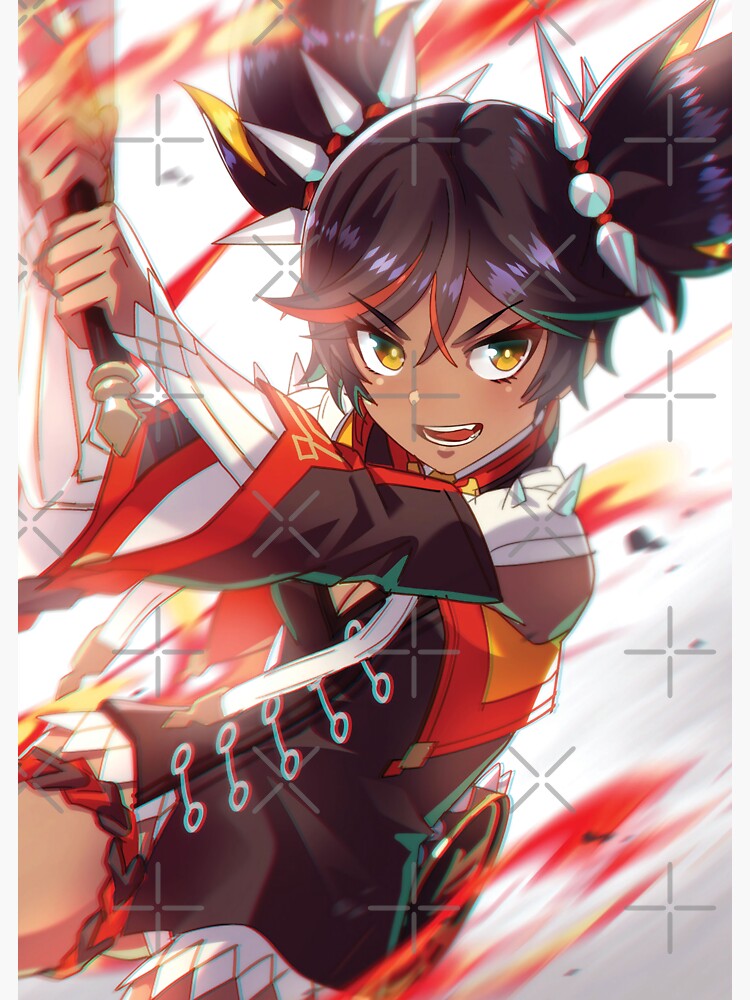 "Xinyan Genshin Impact " Sticker for Sale by roycool | Redbubble