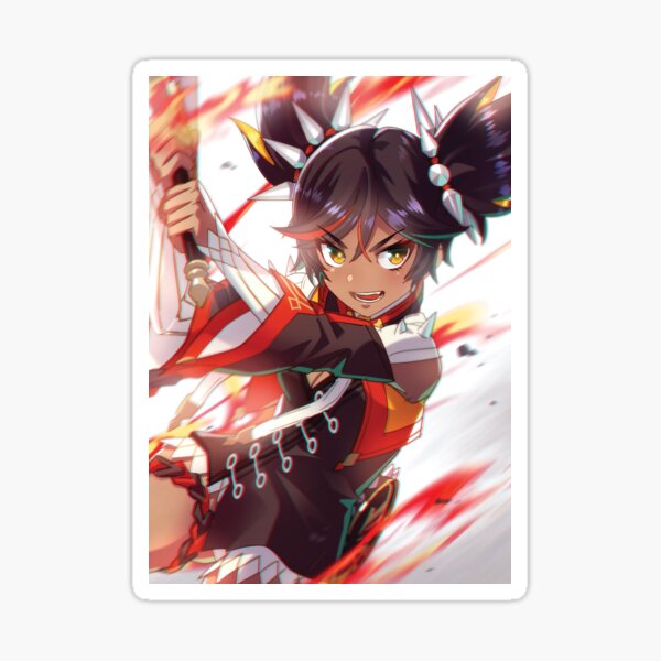 "Xinyan Genshin Impact " Sticker for Sale by roycool | Redbubble