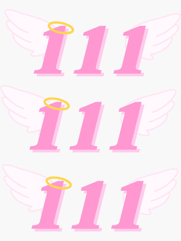 "111 sticker pack" Sticker by LucienStore | Redbubble