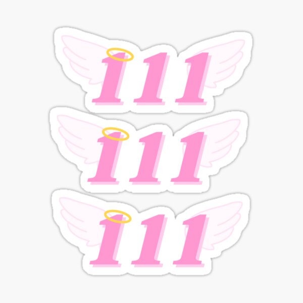 "111 sticker pack" Sticker by LucienStore | Redbubble