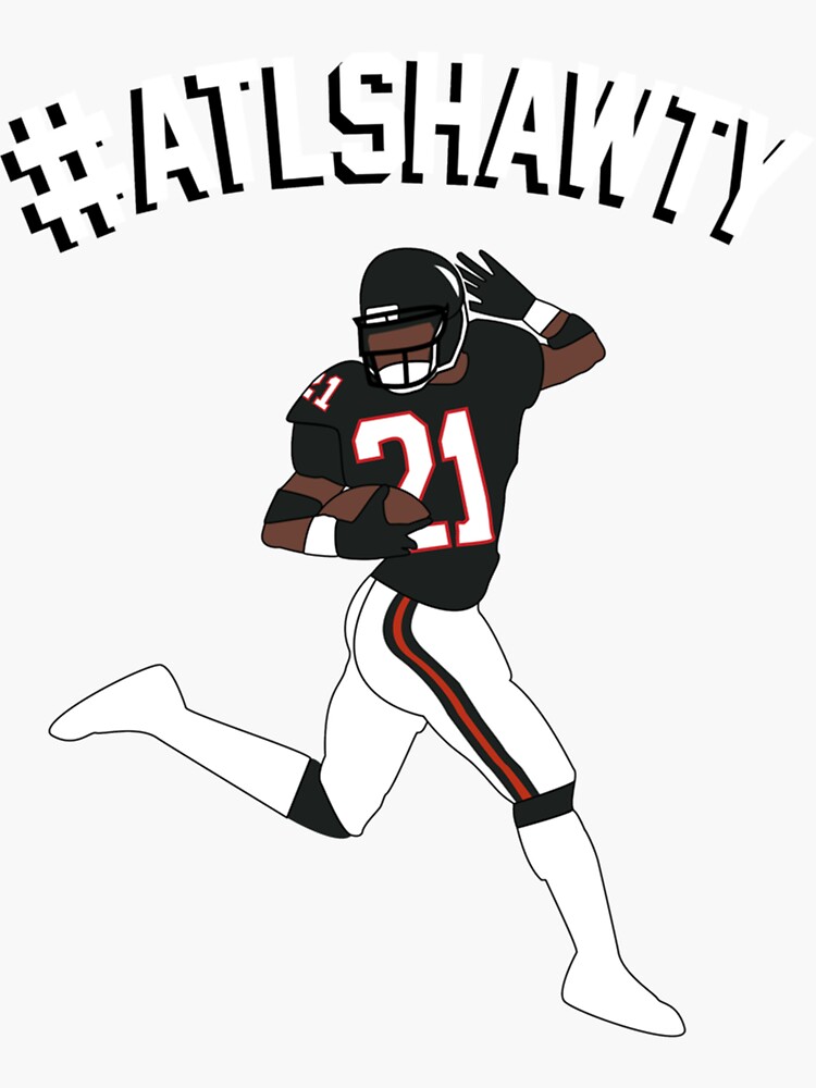 "ATLSHAWTY - Deion Sanders " Sticker for Sale by OscarOSullivan | Redbubble