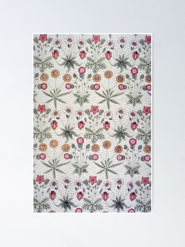 "William Morris Daisy wallpaper ,William Morris Floral Pattern,Vintage ...