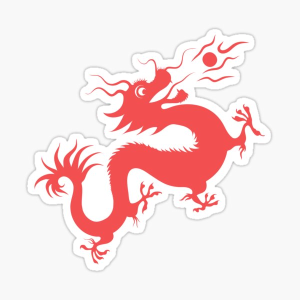 "Dragon snake" Sticker for Sale by Seiya-shop | Redbubble