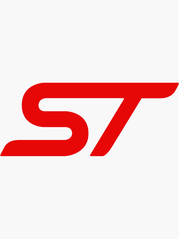 "Focus ST logo " Sticker for Sale by OakideApparel | Redbubble