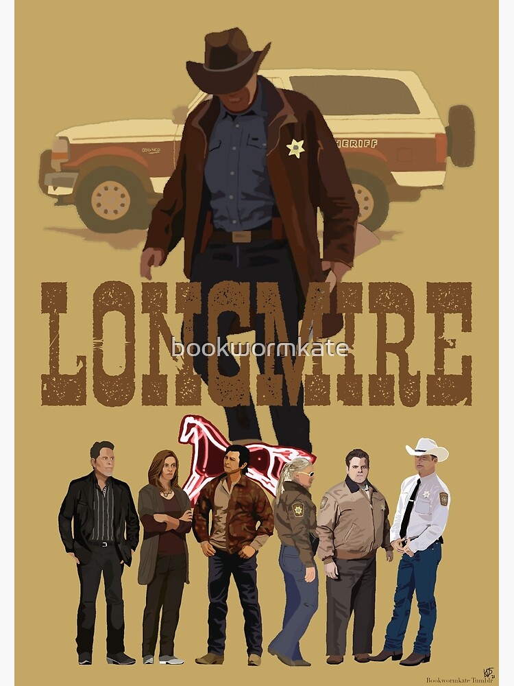 "Longmire: Cast Poster" Poster for Sale by bookwormkate | Redbubble