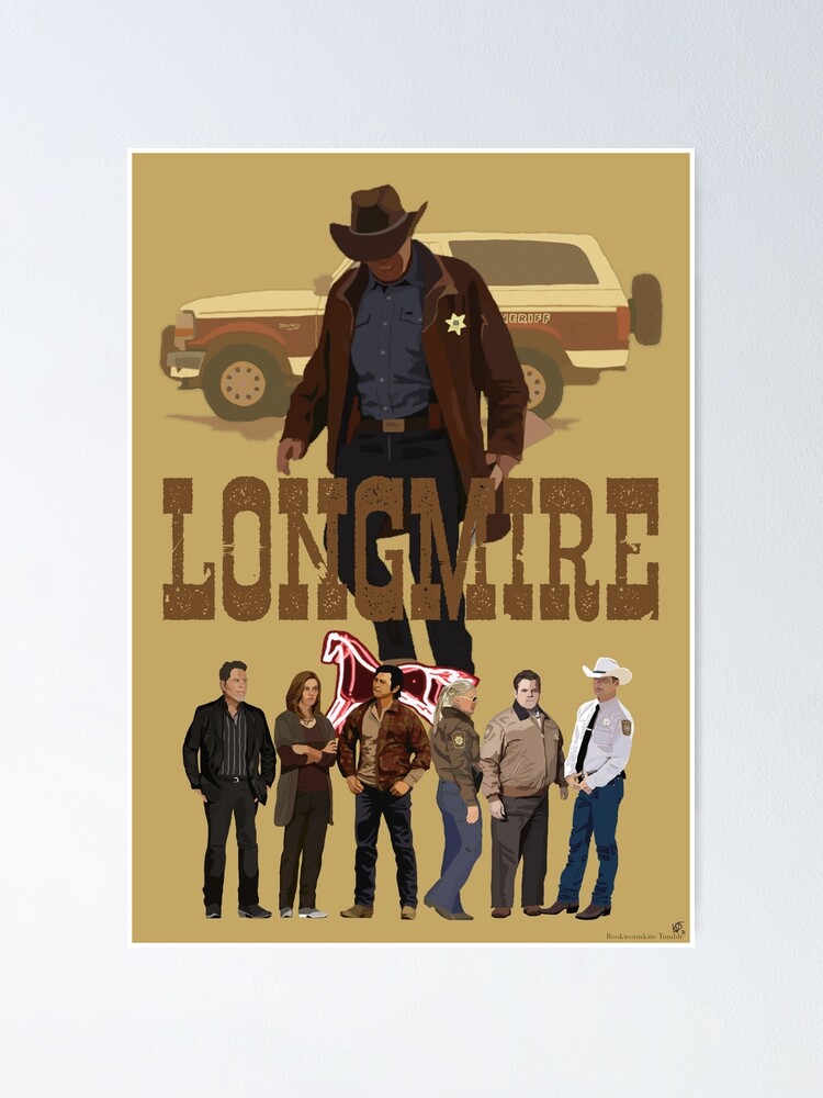 "Longmire: Cast Poster" Poster for Sale by bookwormkate | Redbubble