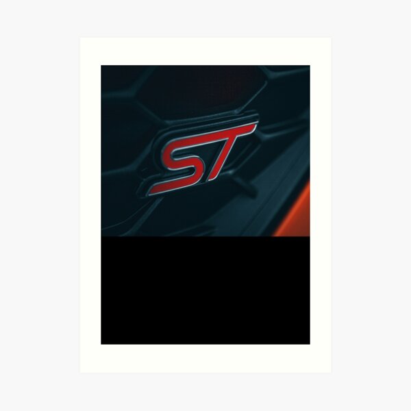 "Ford Focus ST logo " Art Print for Sale by OakideApparel | Redbubble