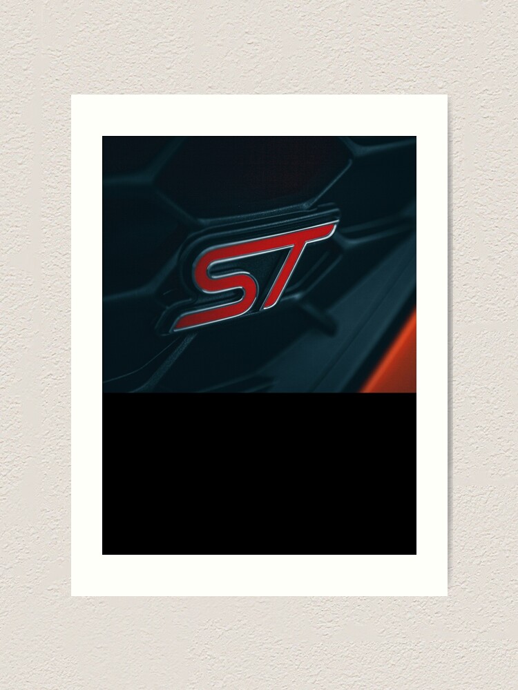 "Ford Focus ST logo " Art Print for Sale by OakideApparel | Redbubble