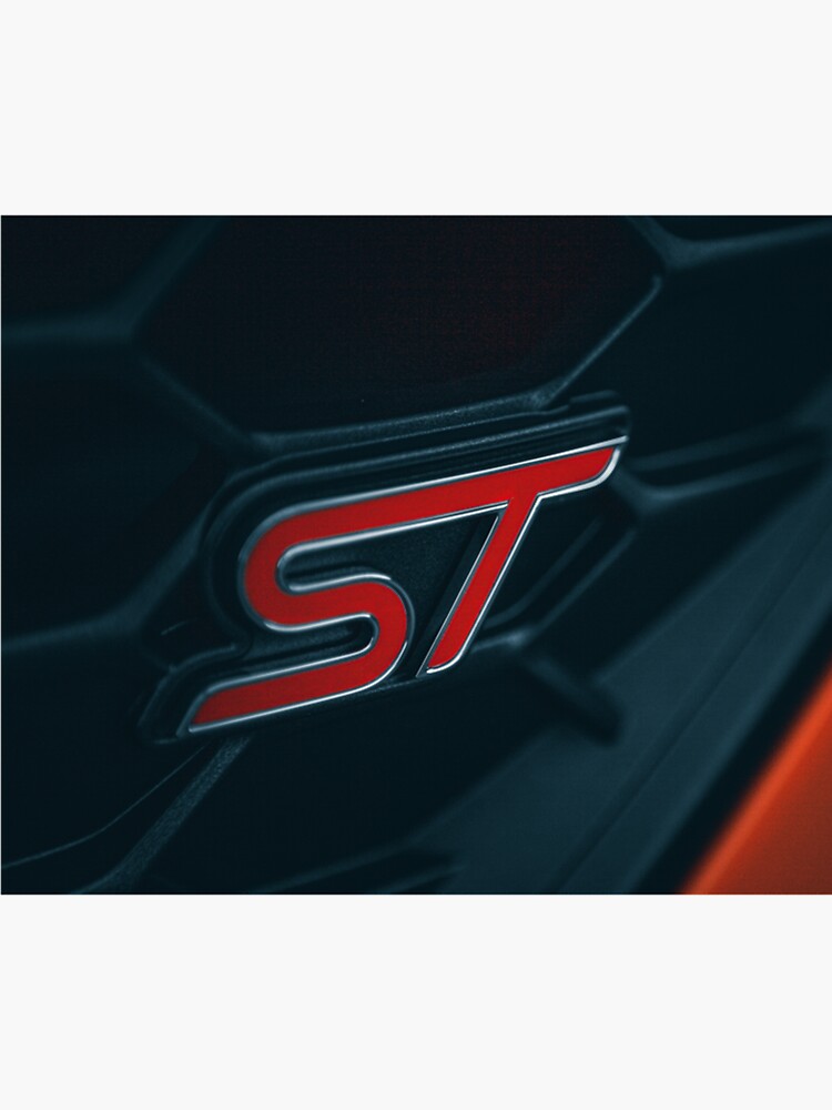 "Ford Focus ST logo " Sticker for Sale by OakideApparel | Redbubble