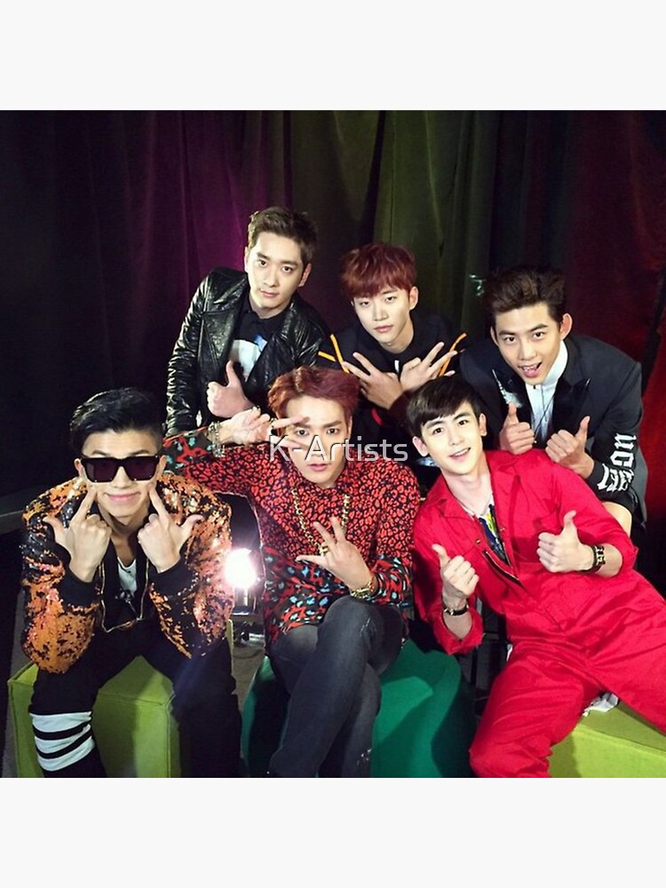 "2PM Group Photo" Sticker by K-Artists | Redbubble