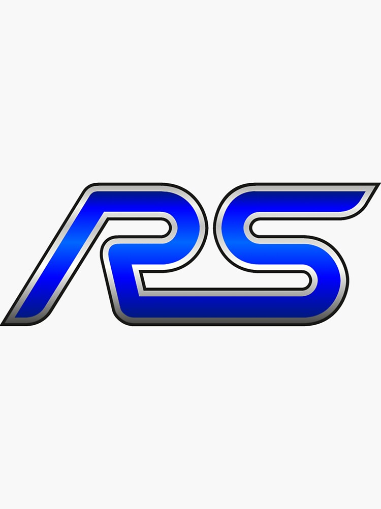 "RS by Ford " Sticker for Sale by OakideApparel | Redbubble