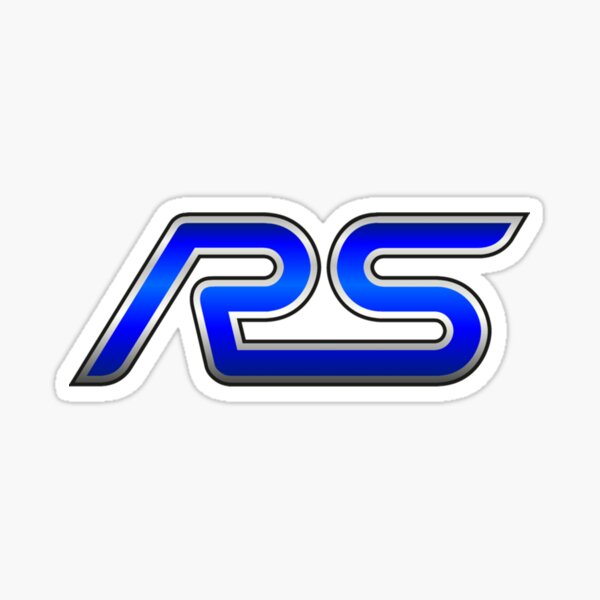 "RS by Ford " Sticker for Sale by OakideApparel | Redbubble