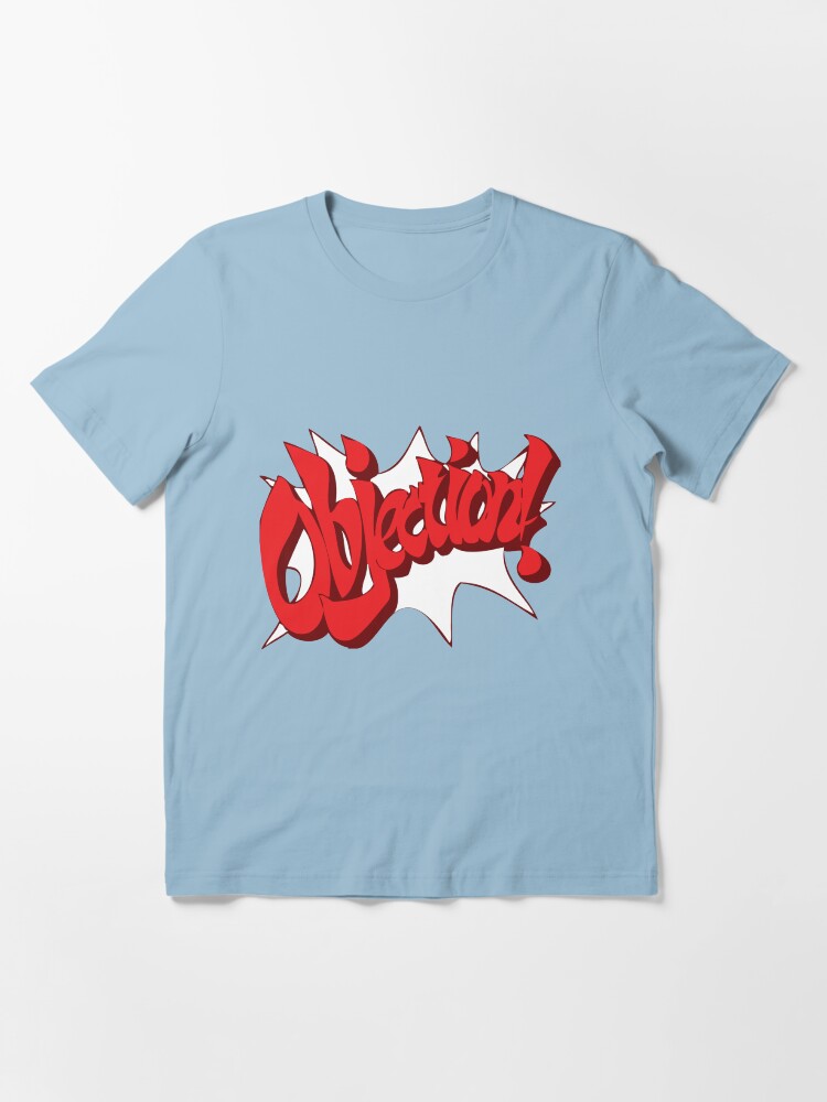 "Objection!" T-shirt for Sale by Franz24 | Redbubble | phoenix wright t ...
