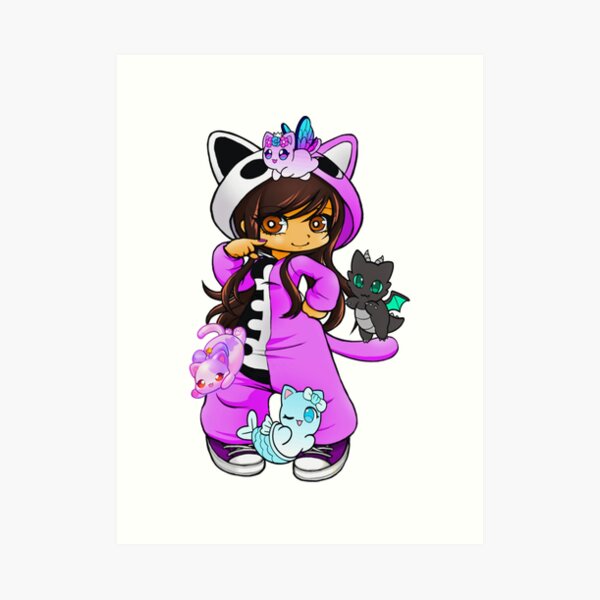"Aphmau Friends Minecraft " Art Print for Sale by Themagicianfox ...