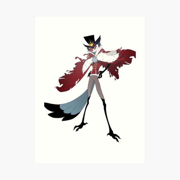 "Endowed Beauty Stolas Octavia Fan Art Helluva Boss Funny" Art Print ...