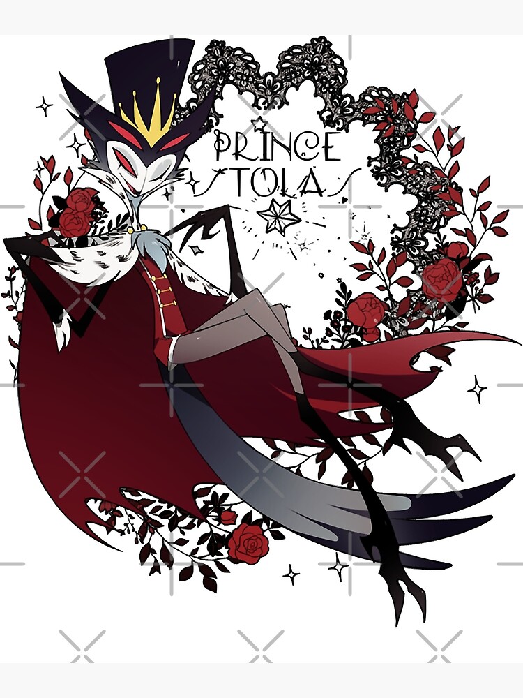 "Endowed Beauty Stolas Octavia Fan Art Helluva Boss Retro" Poster von ...