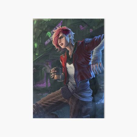 "Arcane Vi - Punch First" Art Board Print by FrogHermit | Redbubble