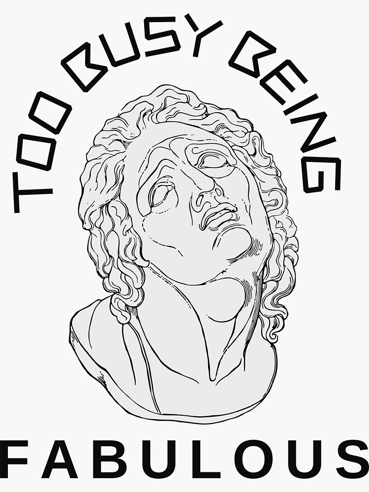 "Fabulous : too busy being fabulous, motivational graphic design ...