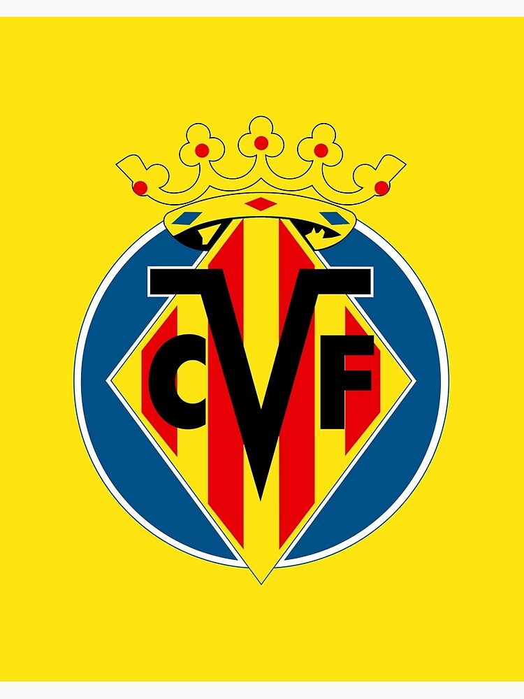 Villarreal CF Art Board Print by dylmatste39 Redbubble