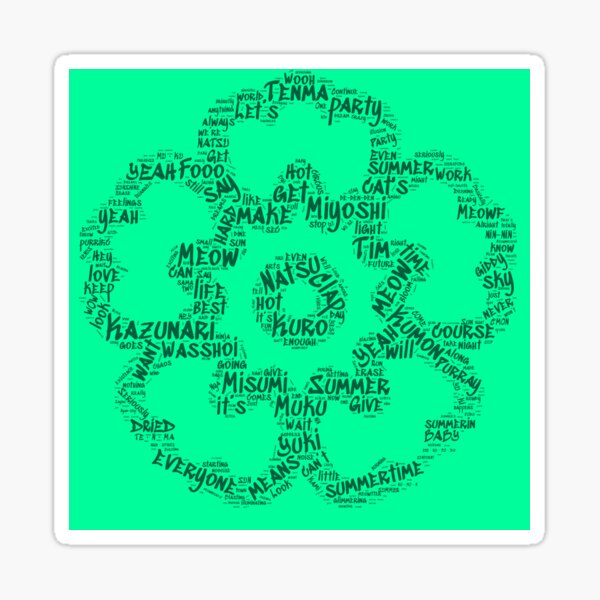 "Act! Addict! Actors! (A3!) - Kazunari Miyoshi Song Lyric Motif Word ...