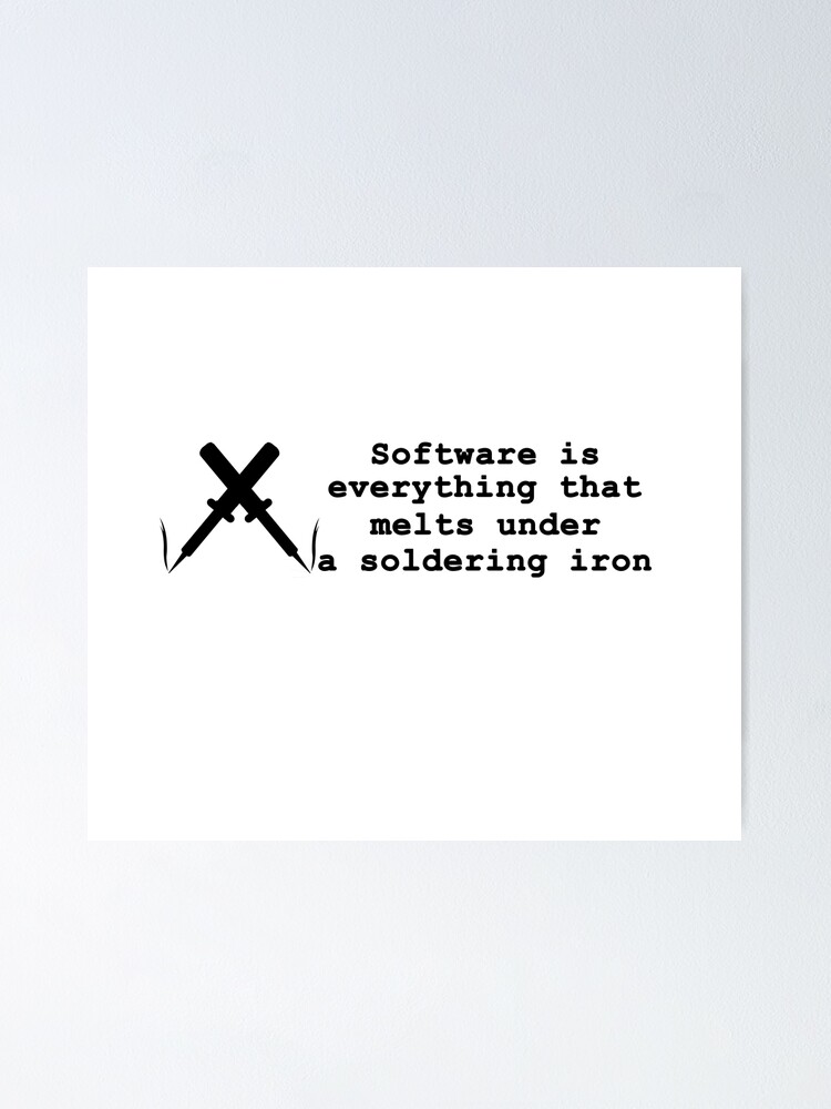 "Embedded Engineer" Poster by EmbeeGraphics | Redbubble