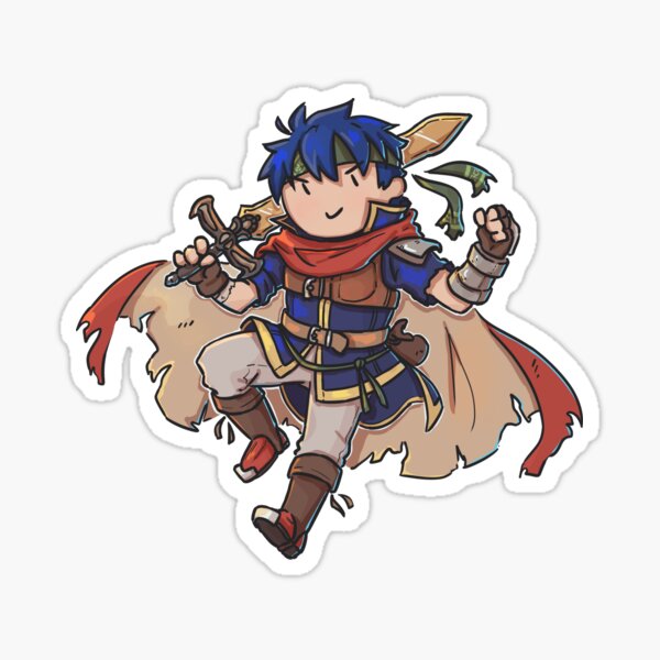 "Chibi Ike" Sticker by NicoTopin | Redbubble