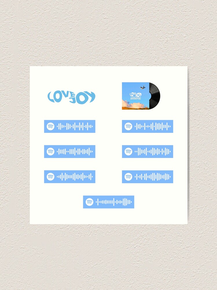 "Lovejoy Pebble Brain New Album Sticker Pack" Art Print for Sale by ...