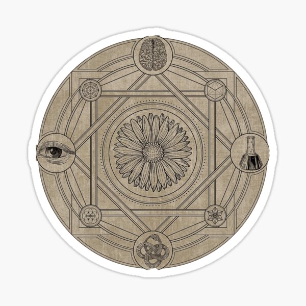 "arcane" Sticker for Sale by alphabran | Redbubble