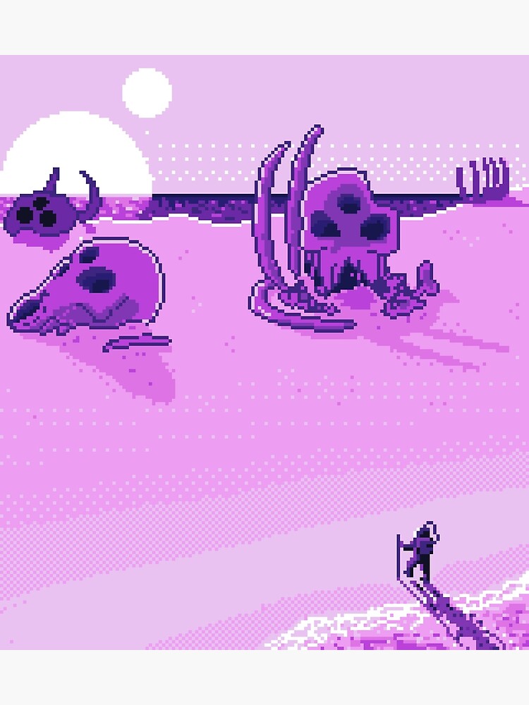 "Alien Worlds, Vol 1 (pixel art)" Art Print for Sale by dainkaplan ...