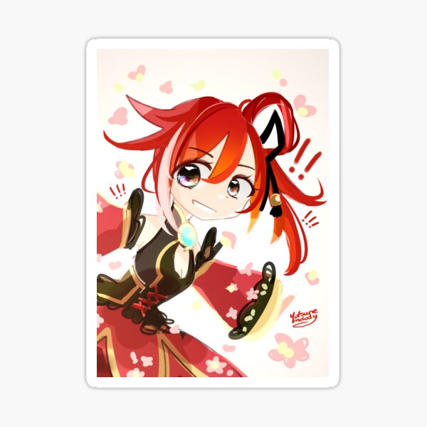 "RED. | Hyperdimension Neptunia" Sticker for Sale by YitsuneMelody ...