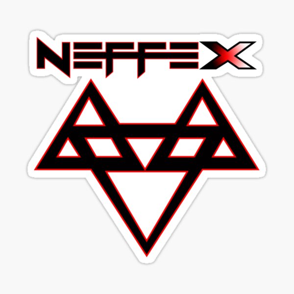 "Neffex t-shirt a good designe" Sticker by samirovitch | Redbubble