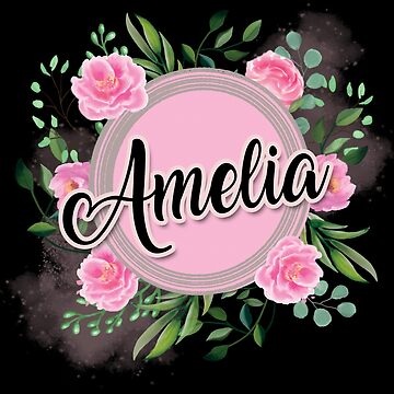 "amelia " Sticker for Sale by badinboow | Redbubble