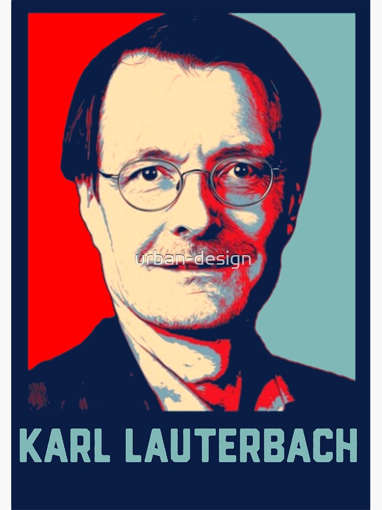 "Legend - KARL LAUTERBACH Minister of Health" Sticker for Sale by urban ...