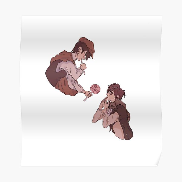 "Ranpo and Poe" Poster for Sale by Jmpants | Redbubble