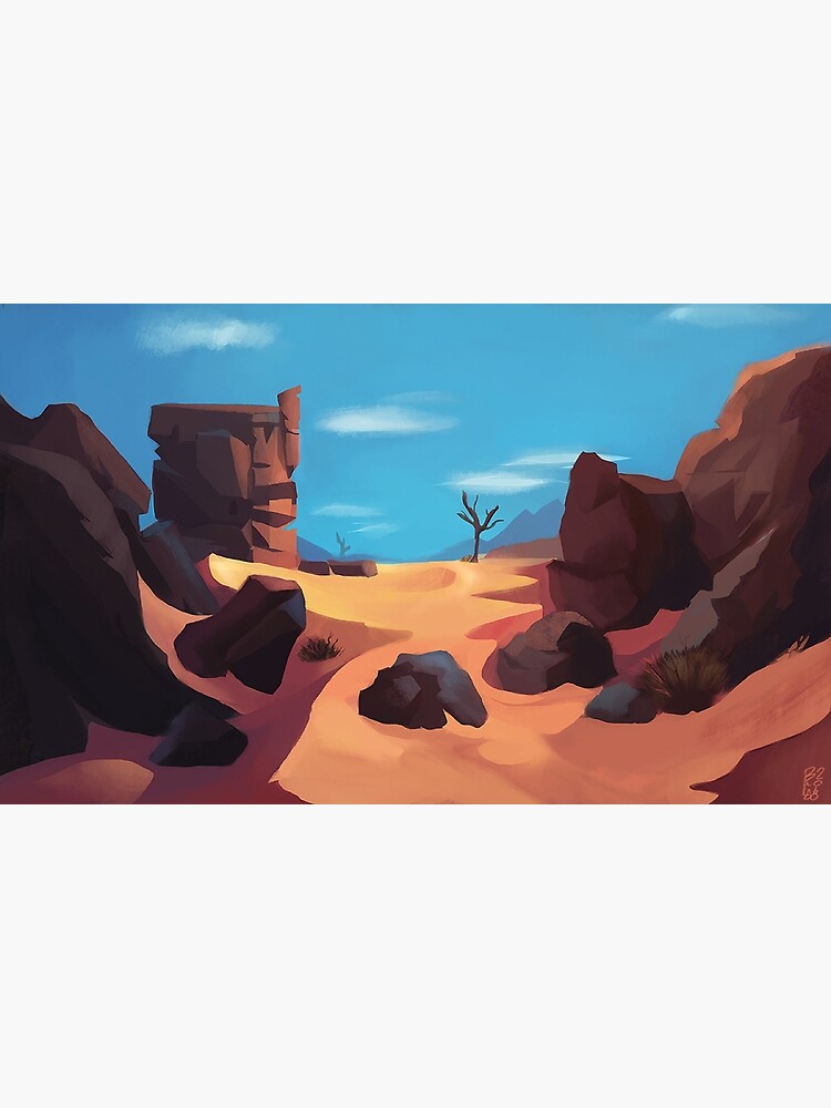 "Dry Expanse" Poster for Sale by BaygelsArts | Redbubble