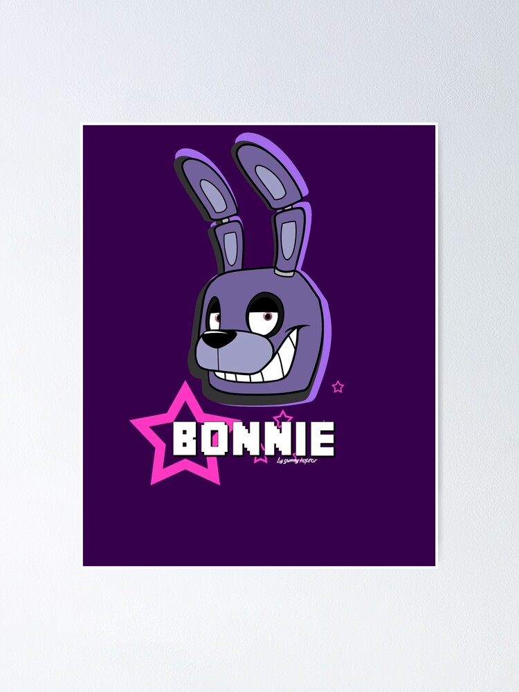"Bonnie (Five Nights At Freddy's)" Poster for Sale by GummyRaptor ...