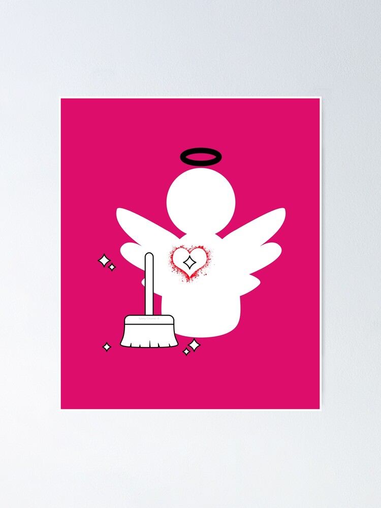 "Angel Heart Inspirational Cleaning Lady Housekeeper CleanerAngel Heart ...