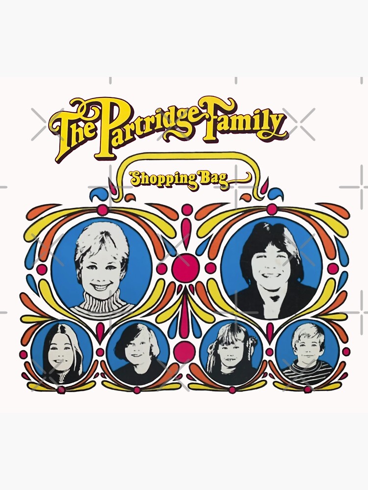 "Colorful Beautiful The Partridge Family - Shopping Bag" Sticker for ...